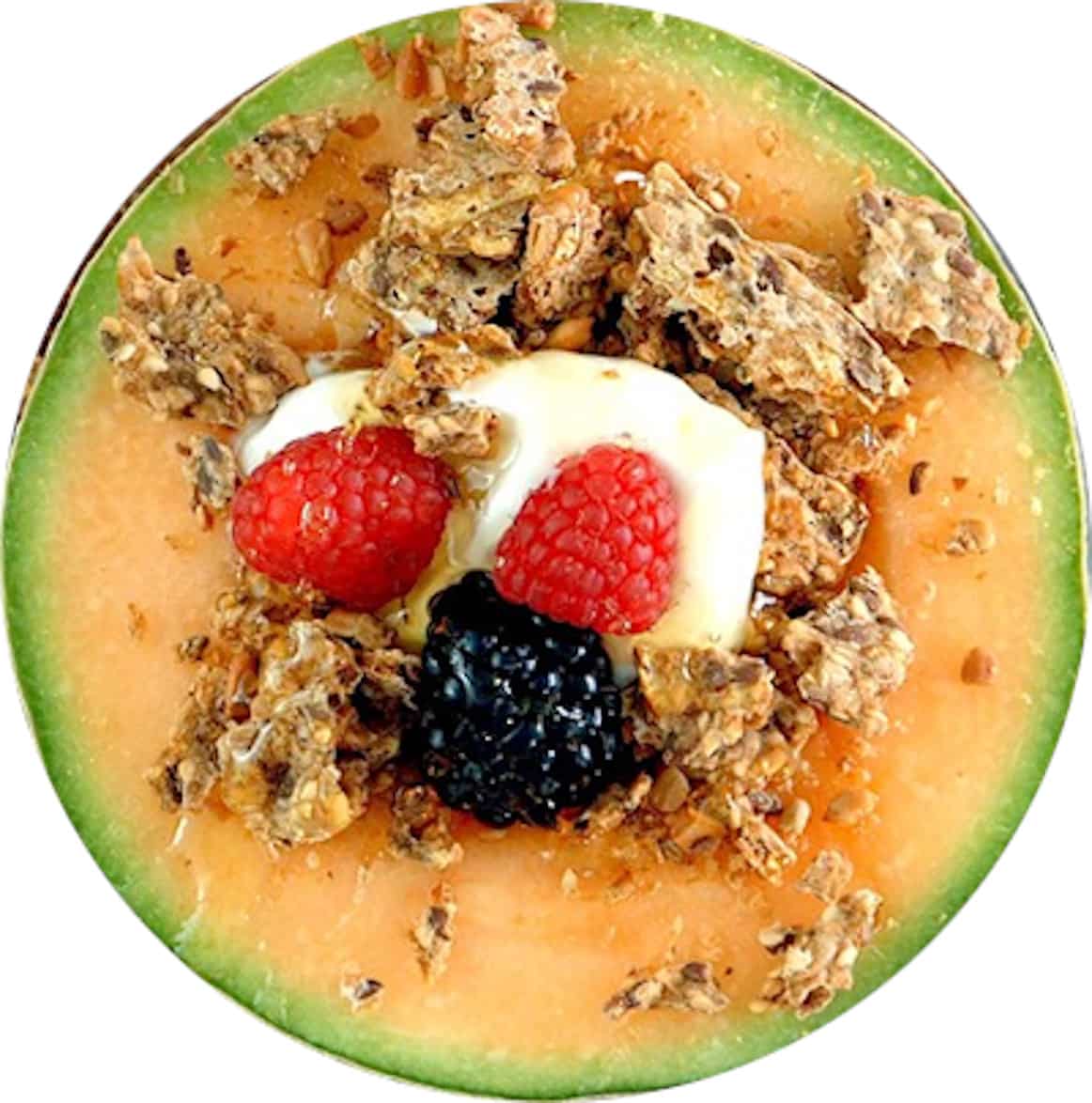 Melon bowl aux fruits et crunch Sigdal - Sigdal